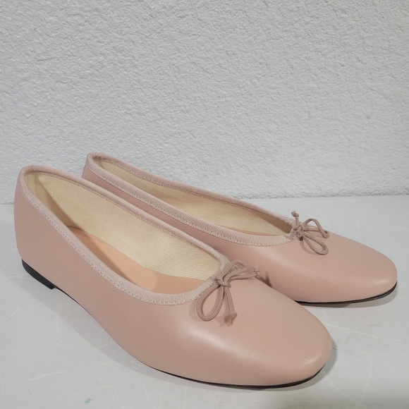 J. Crew | Shoes | J Crew Zoe Ballet Flats In Leather Sz 85 | Poshmark